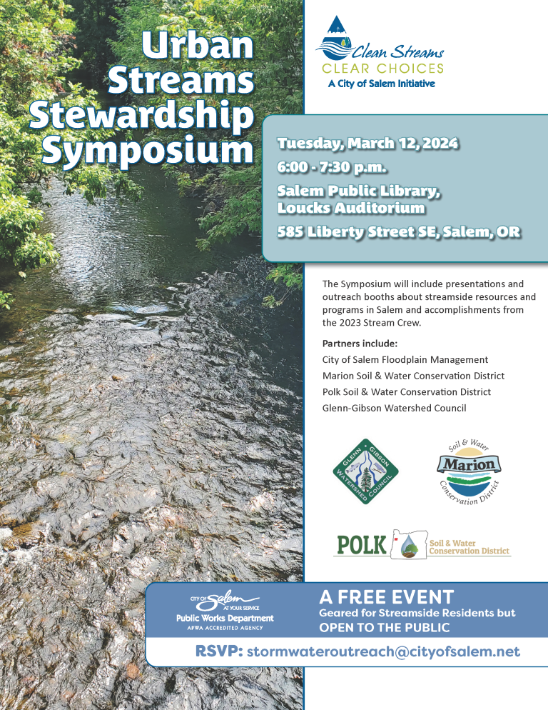 Urban Streams Stewardship Symposium - Marion SWCD