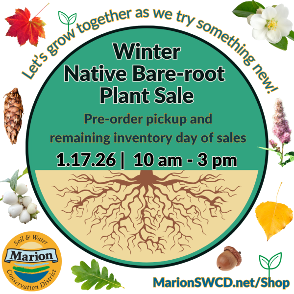 Pre-Order Pickup and Day of Sales: Winter Native Bare-Root Plant Sale ...